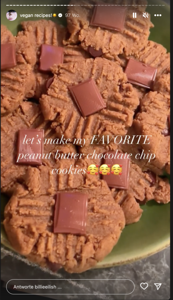 Billie Eilish Cookies - Das vegane Rezept