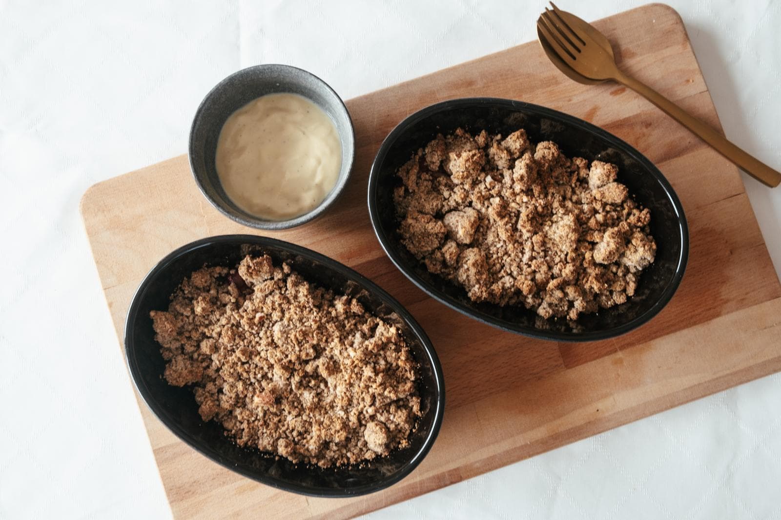 Berry Crumble - die vegane Alternative zum klassischen Crumble